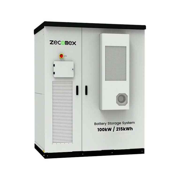 Commercial Energy Storage System 100kW/215kWh - ZECONEX