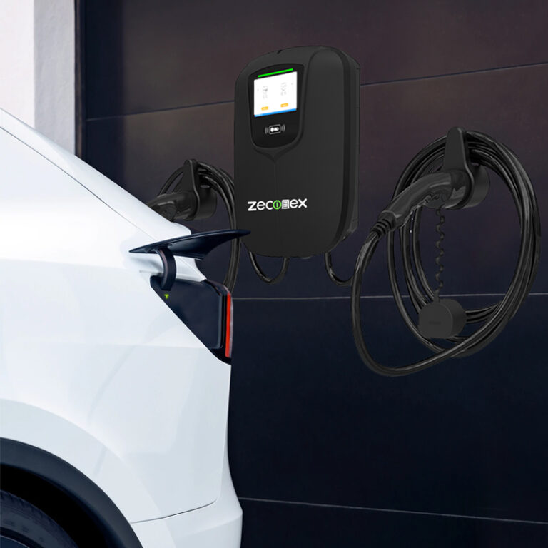 Dual Gun AC EV Charger - Zeconex
